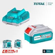 tfbcpk1214 مجموعه شحن 20 فولت 4 امبير 1 بطاريه مع 1 شاحن - توتال مصر