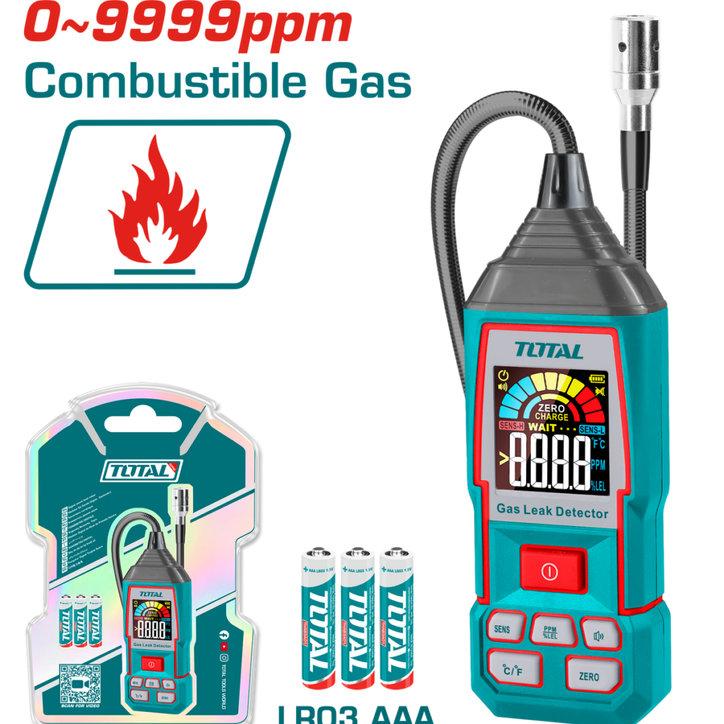 tetga01 جهاز قياس الغاز tetga031 Digital Gas indicators - توتال مصر